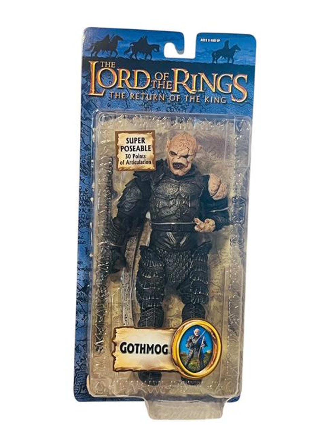 Gothmog Lord of Rings 2004 Action Figure Toybiz MOC Return King Sauron ...