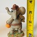 Elephant Figurine Hamilton Collection Pals Month Anthropomorphic Spring ...