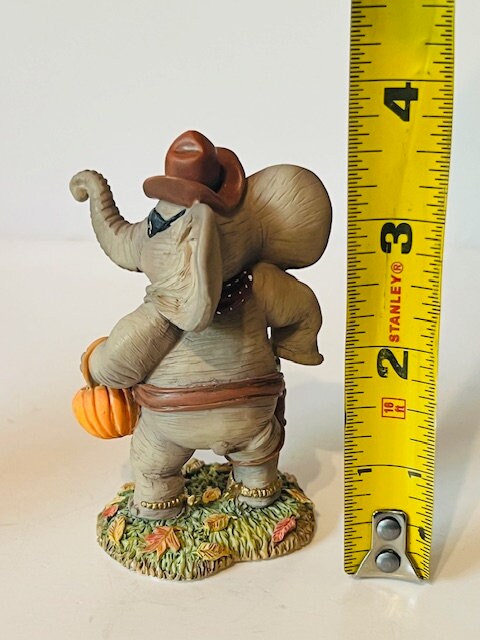 Elephant Figurine Hamilton Collection Pals Month Anthropomorphic Spring ...