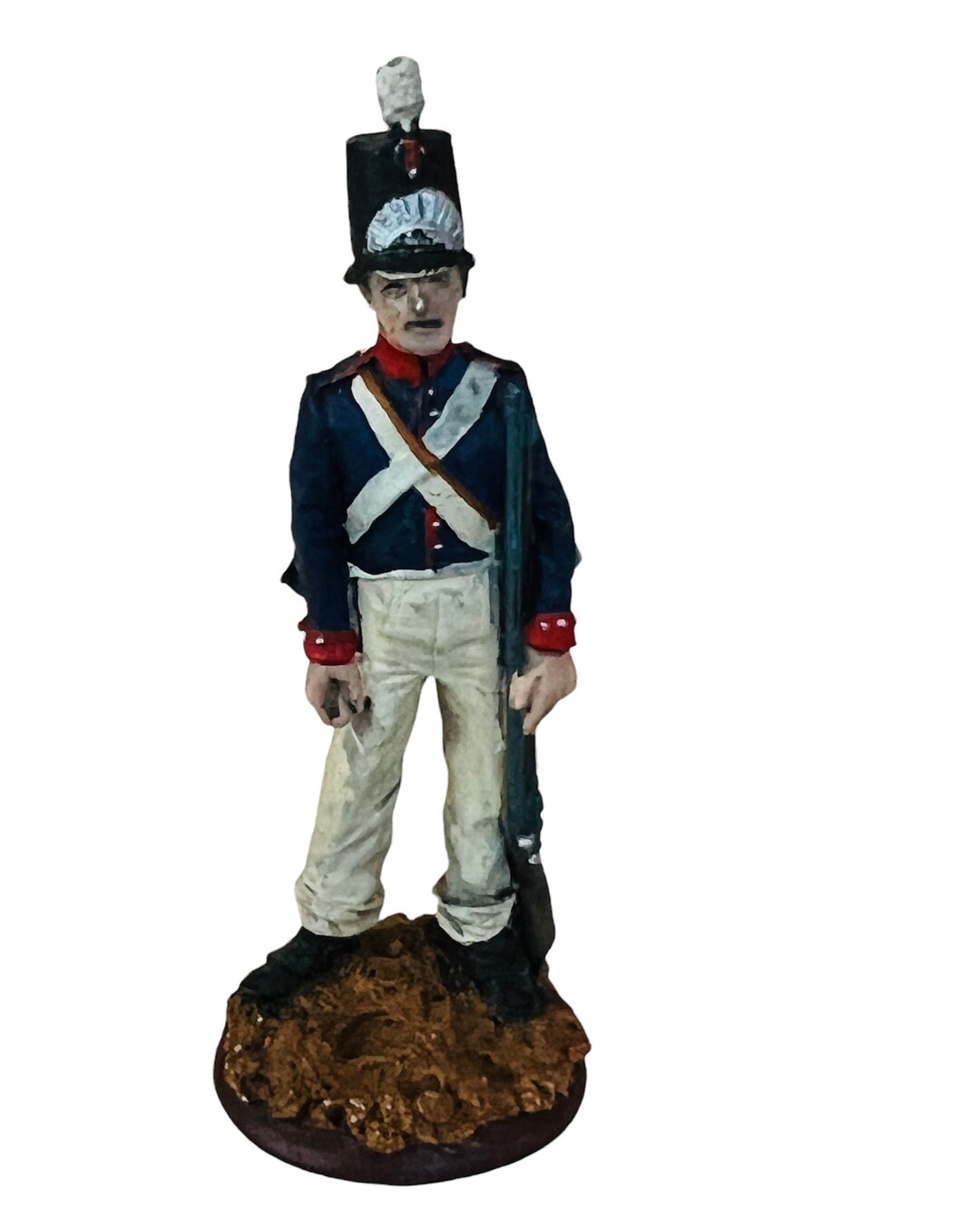 Toy Soldier Vtg Franklin Mint Waterloo Regiment 1979 Soldaar Land ...