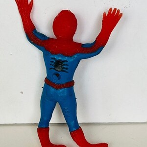 Spider-man Rubber Figure Toy Vtg Ben Cooper Marvelmania Marvel RARE ...