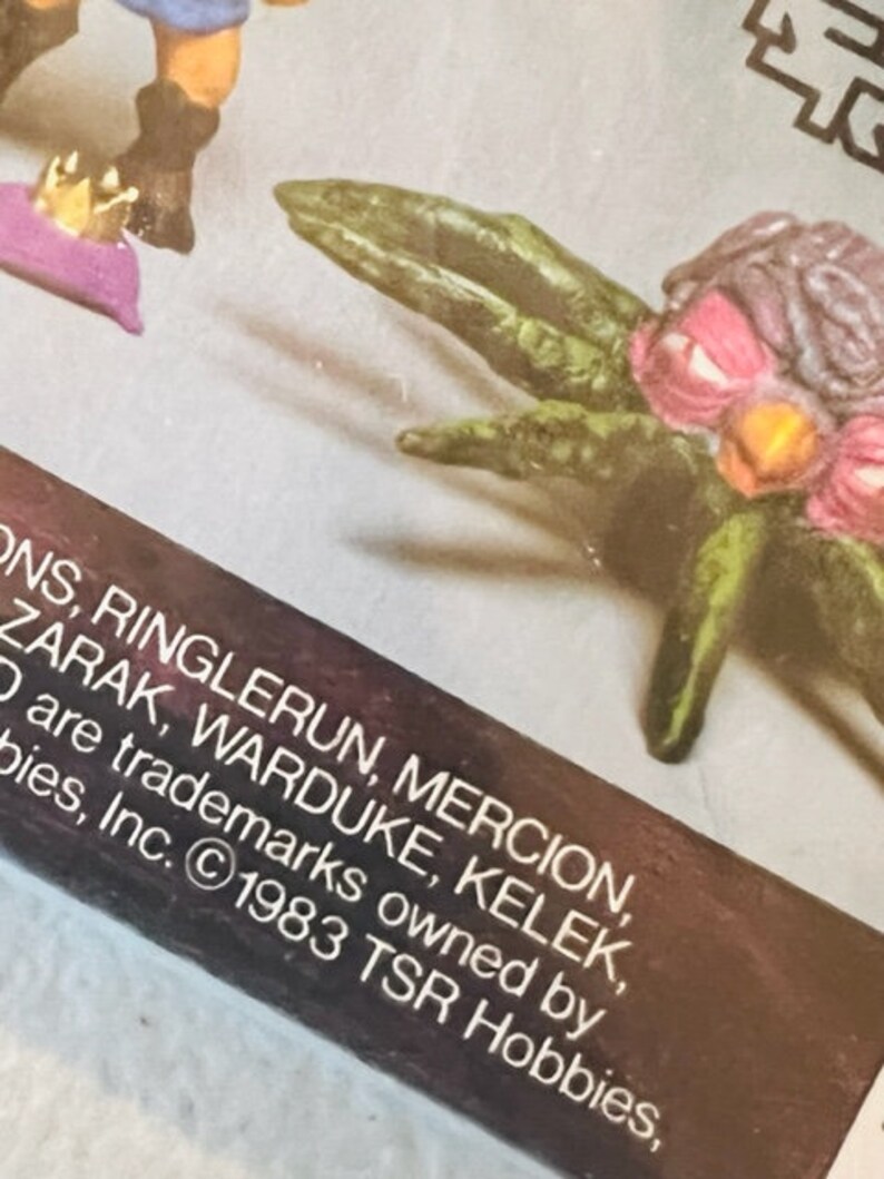 Advanced Dungeons Dragons Action Figure Toy LJN Ringlerun Good Wizard W ...