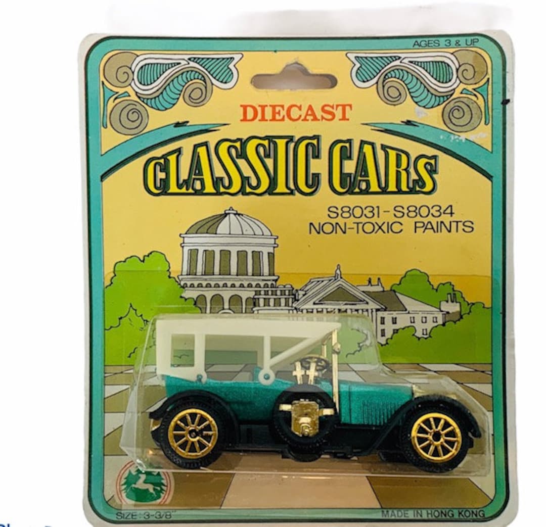 DIECAST VINTAGE CAR Toy Original Collectible Factory Sealed Moc Truck ...