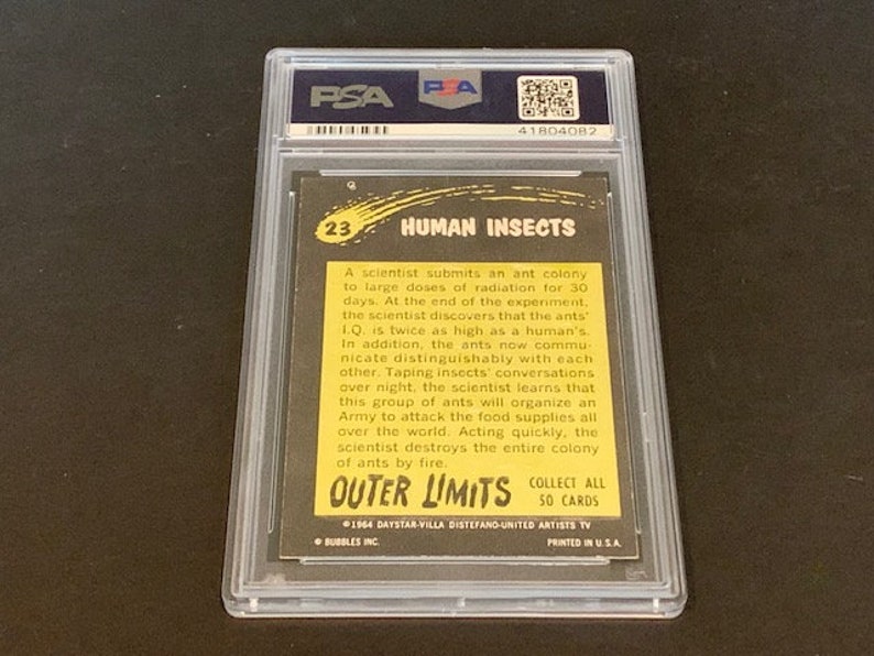 Outer Limits Sci Fi Alien Horror Universal Monsters Trading | Etsy