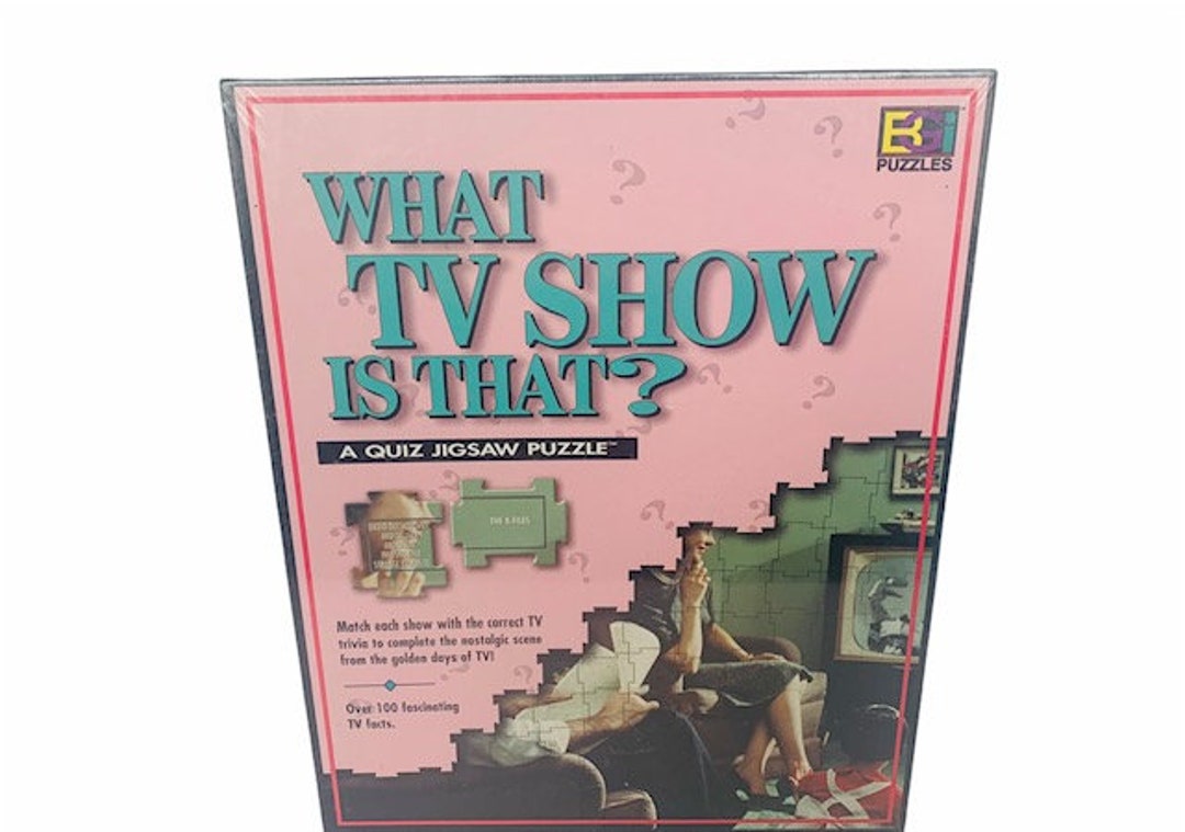 JIGSAW PUZZLE VINTAGE 1998 Bgi Factory Sealed Nib 252 Piece Trivia ...