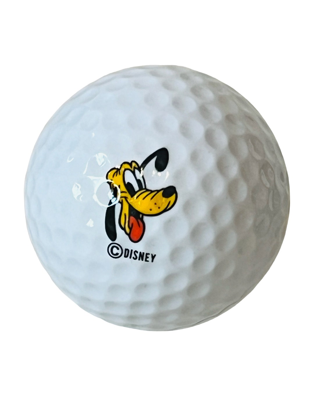 Disney World Golf Ball Theme Park Souvenir Acushnet Surlyn 1960s Pluto ...