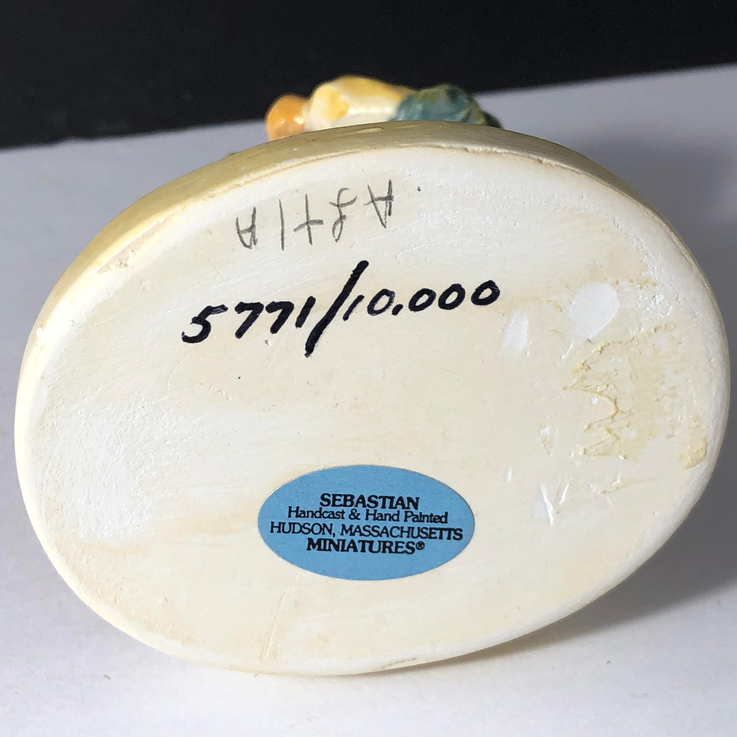SEBASTIAN MINIATURES FIGURINE 1979 vintage porcelain small | Etsy