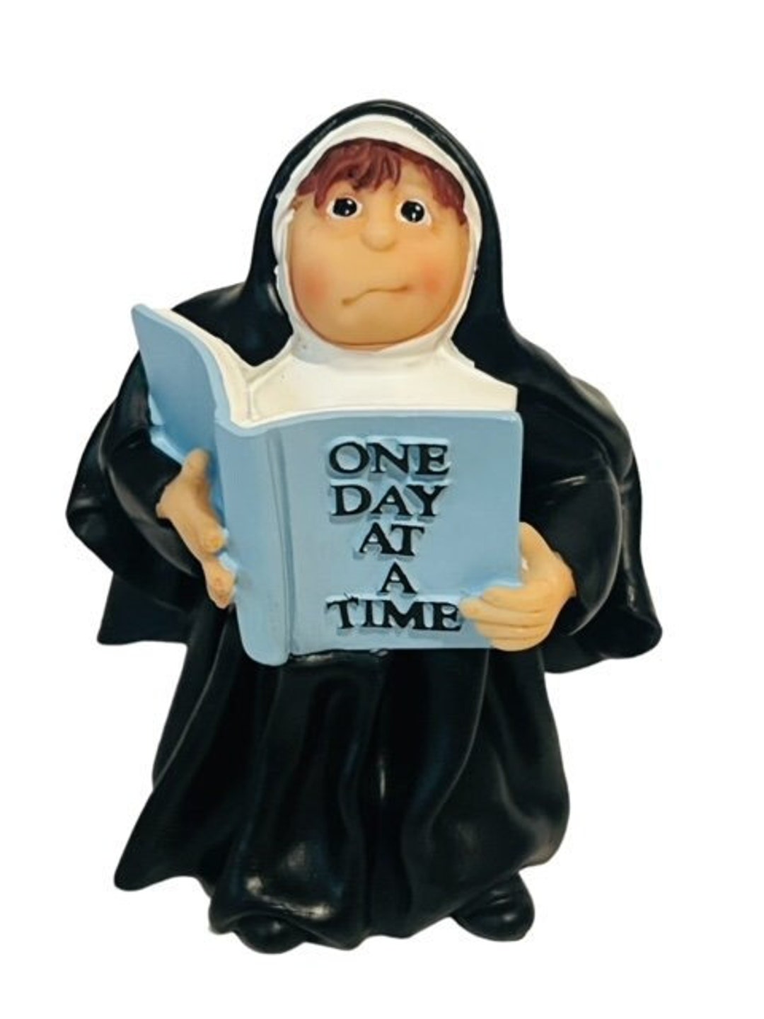 Friar Sister Folk Nun Figurine Maureen Carlson Christmas Gift One Day ...