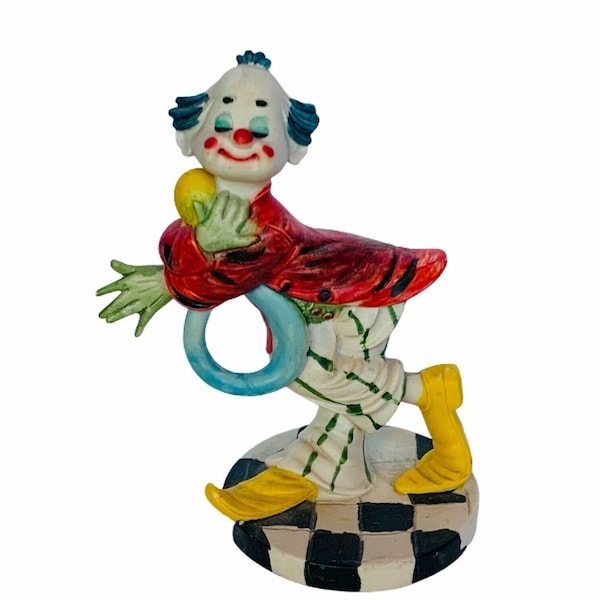 Resin Clown Figurine - Etsy