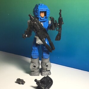 1983 REMCO MANTECH LASERTECH Robot Warriors Vintage Action Figure ...