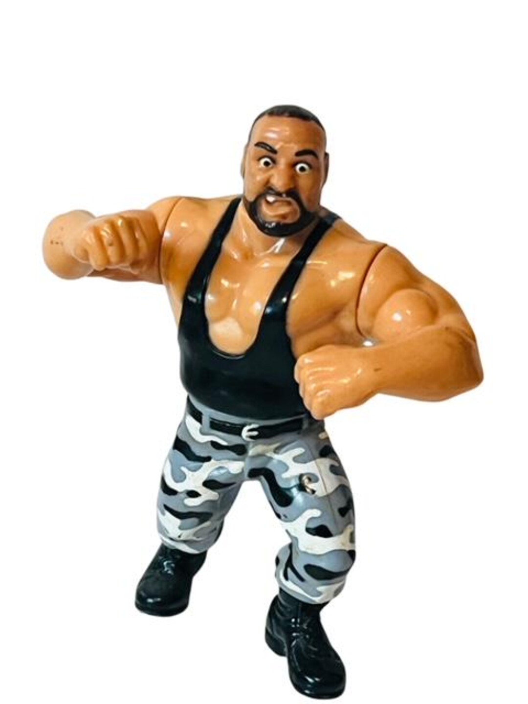 Bushwackers Luke Action Figure WWF 1991 Hasbro WWE Wrestling Star Titan ...