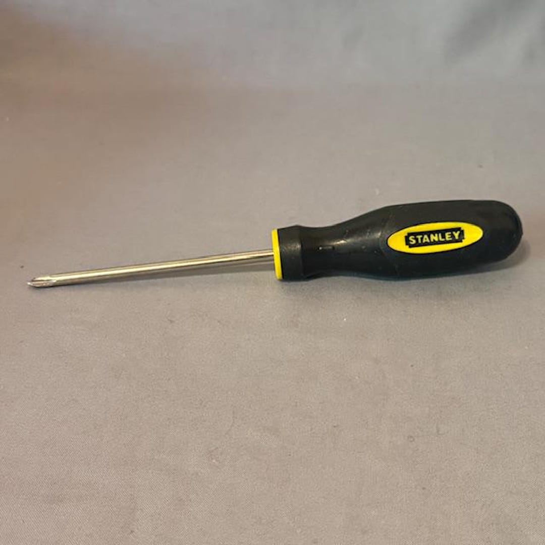 Vintage Tools Stanley Screwdriver Phillips Head 7.5" Inch Yellow Black ...