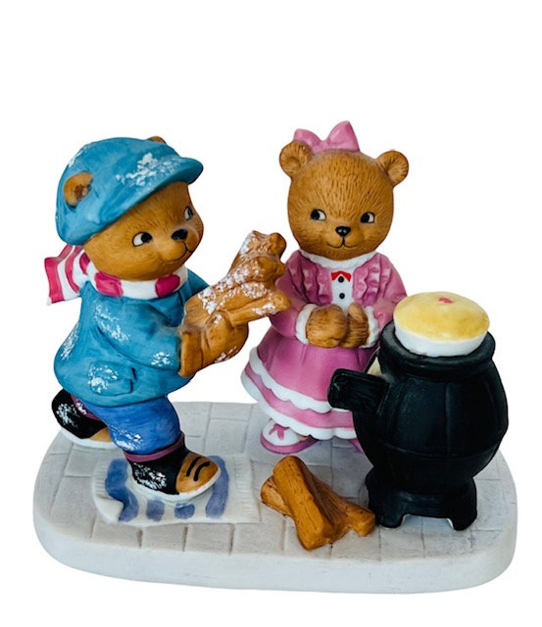 Teddy Bear Figurine Calendar Katharine Stevenson Bronson ...