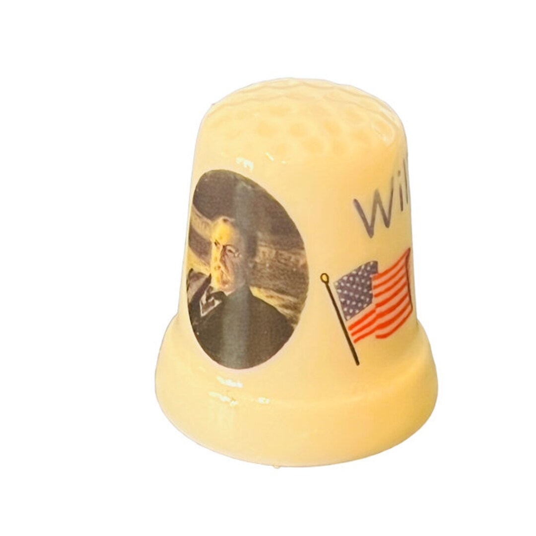 William H Taft 27th US President Thimble Franklin Mint Danbury Figurine ...