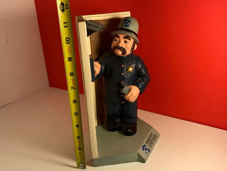 VINTAGE PINKERTON STATUE Police Ceollectible With Coa Security - Etsy