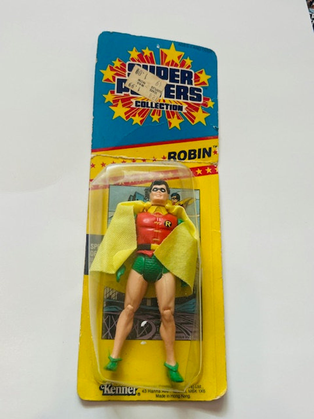Robin Super Powers Action Figure RARE 1984 Kenner Batman MOC Vtg DC ...
