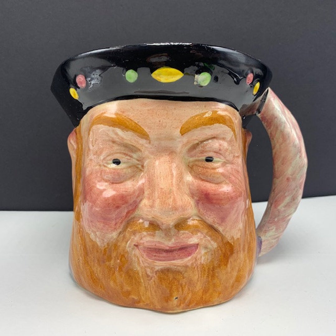 HANLEY TOBY MUG Cup Character Jug Porcelain Figurine Collectible Statue ...