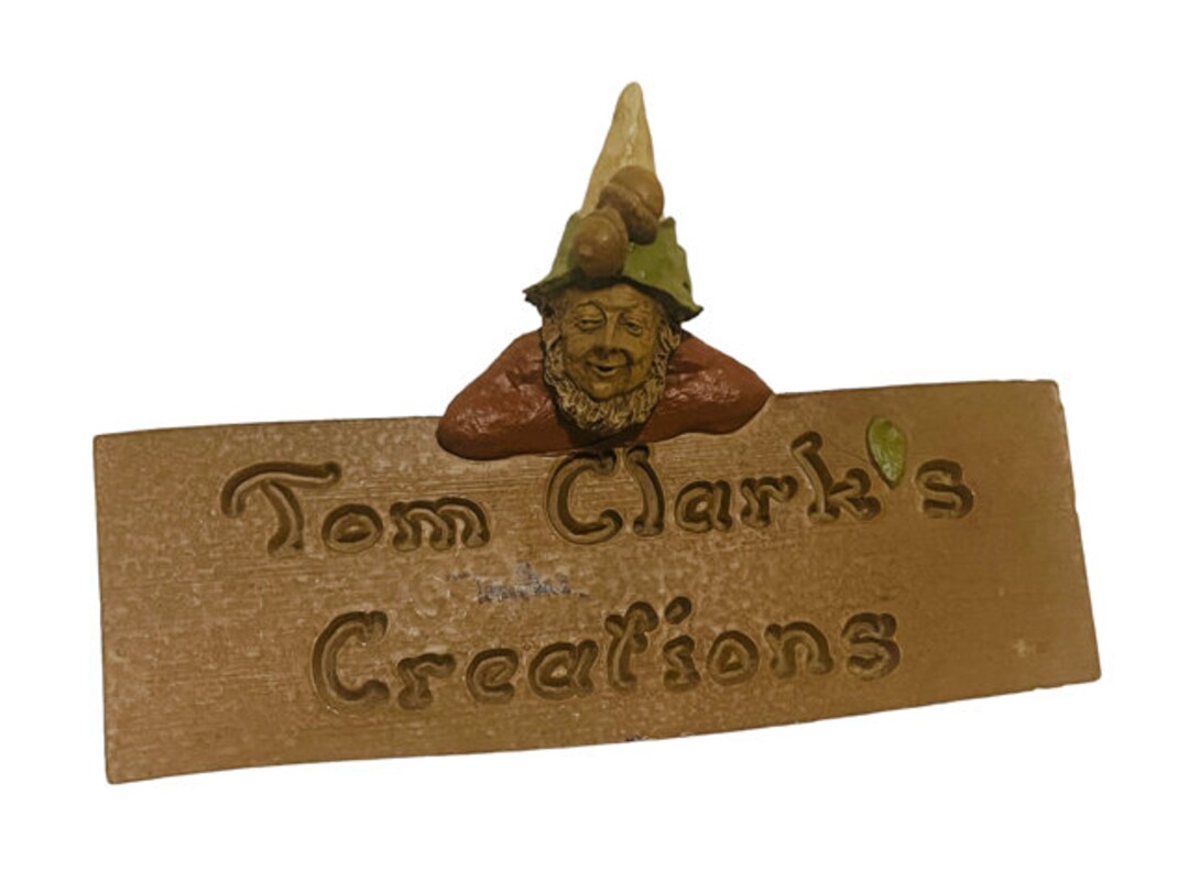 Tom Clark Gnome Dwarf Elf Figurine Sculpture SIGNED Cairn Creations ...