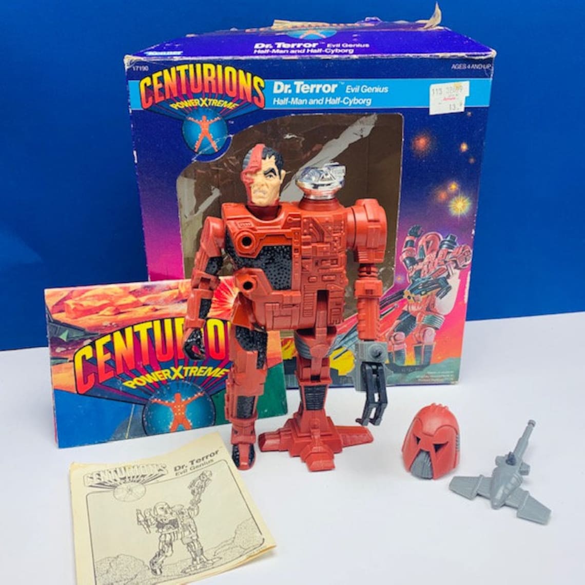 CENTURIONS ACTION FIGURE Toy Retro 1986 Vintage Collectible Kenner ...