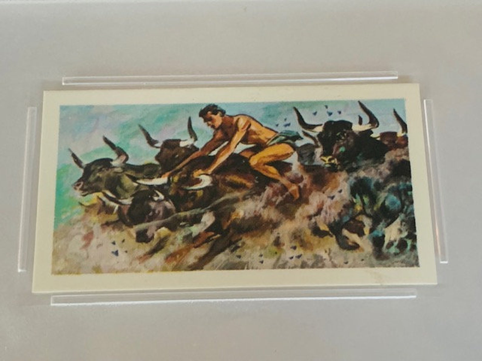 Tarzan Ape Man Barratt Wild West Cowboy Western Trading Card 1967 ...