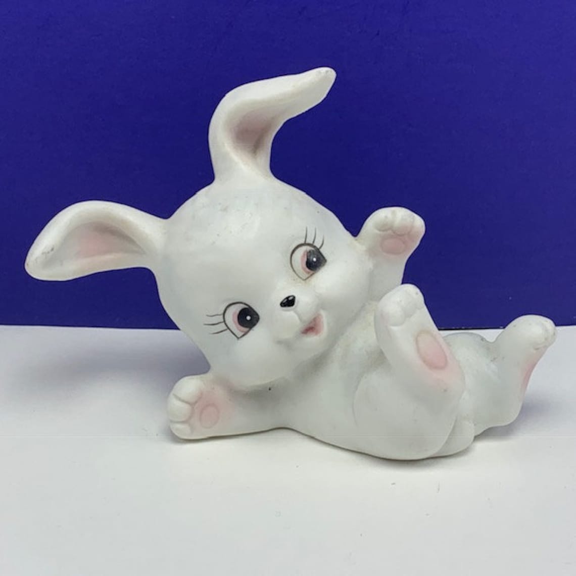EASTER BUNNY RABBIT Figurine Statue Sculpture Collectible - Etsy