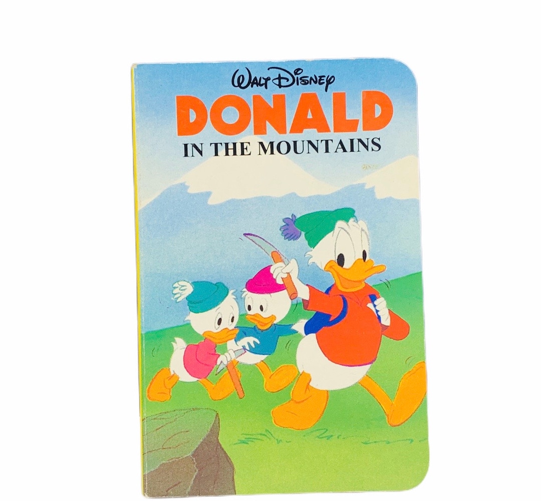 MOUSE WORKS BOOK Vintage Walt Disney Mini Ephemera Childrens Vtg ...