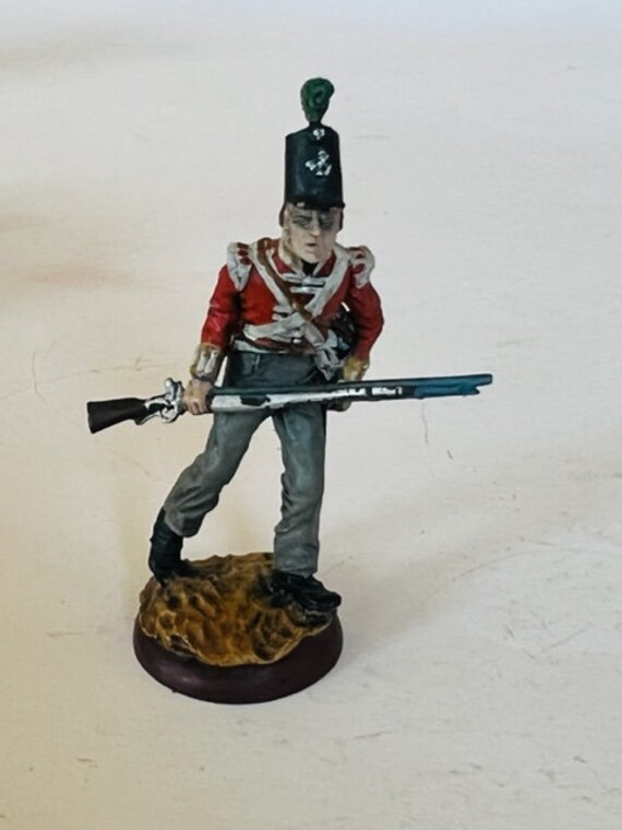 Franklin Mint Waterloo Regiment vtg toy soldier 1979 Musketeer ...