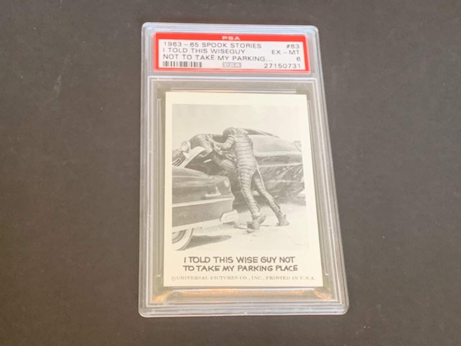 Horror Universal Monsters Trading Card Vintage 1961 Leaf Spook - Etsy