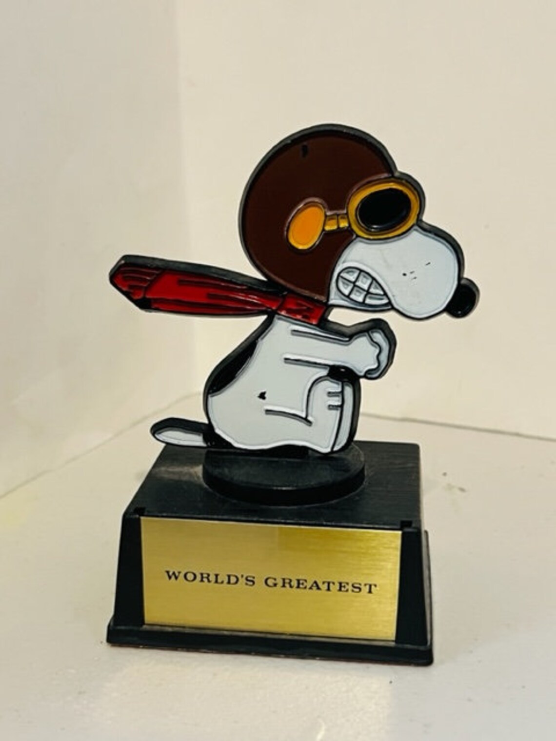 Red Baron Aviva Peanuts Gang Figurine United Feature Snoopy - Etsy