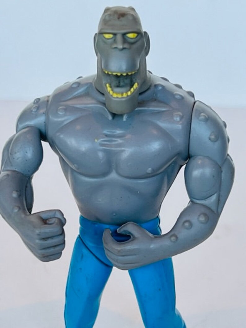 Killer Croc Batman Animated Series Gotham Kenner Gray Vtg - Etsy