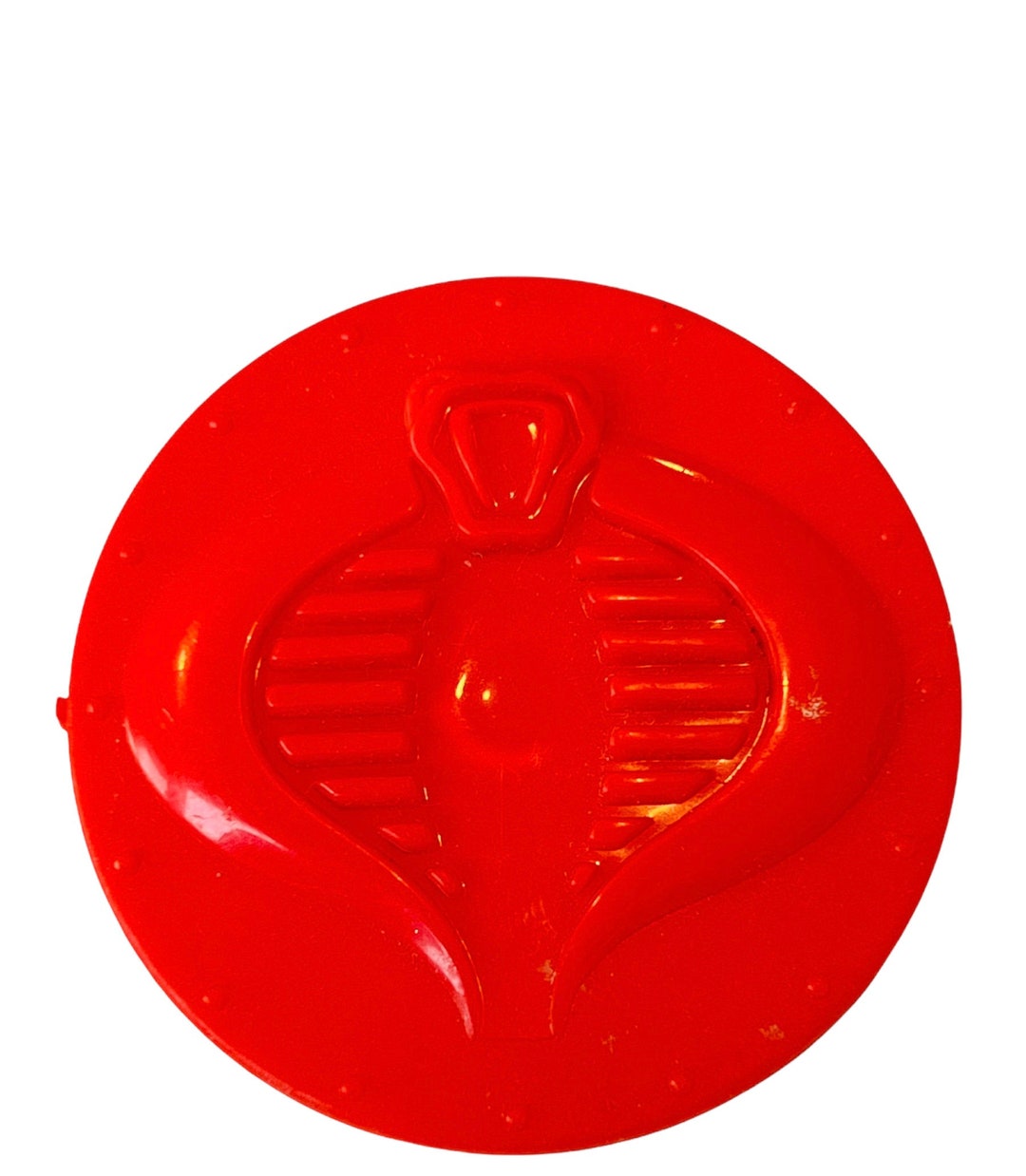 GI Joe Parts Accessories Weapon Red Cobra Badge Logo Vtg Action Figure ...
