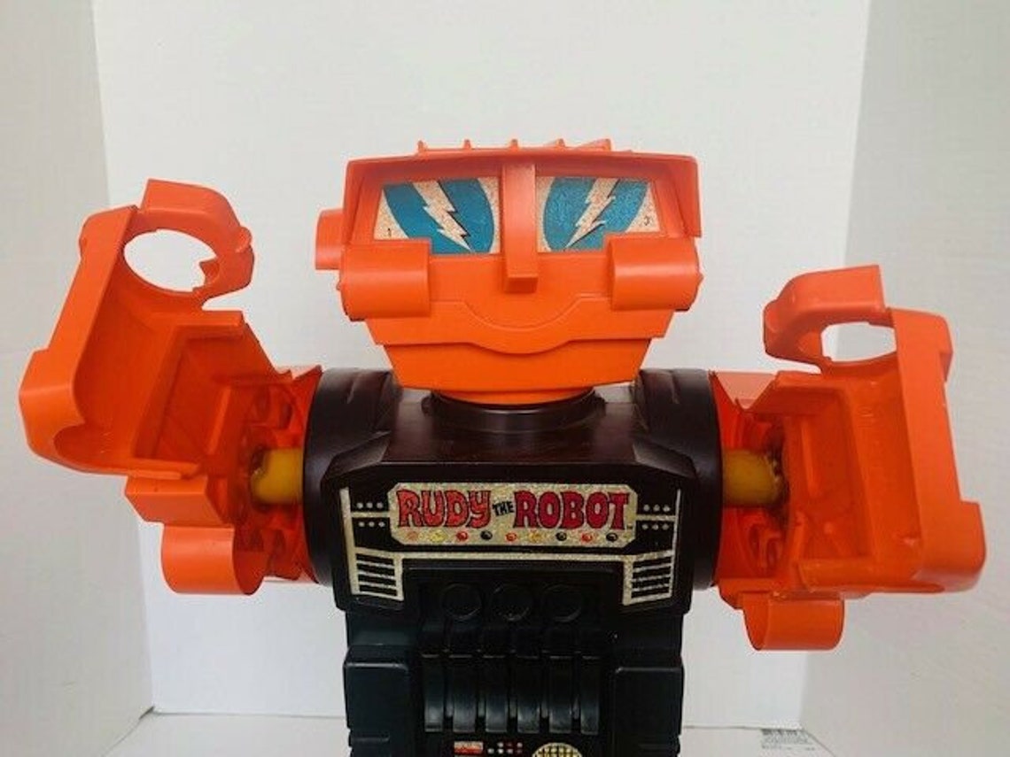 Rudy the Robot 1970 Remco Battery Operated Space Toy 17 - Etsy