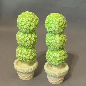 Vintage Snowbunnies Figurine Department 56 Snowbabies Box Easter Shrubs ...