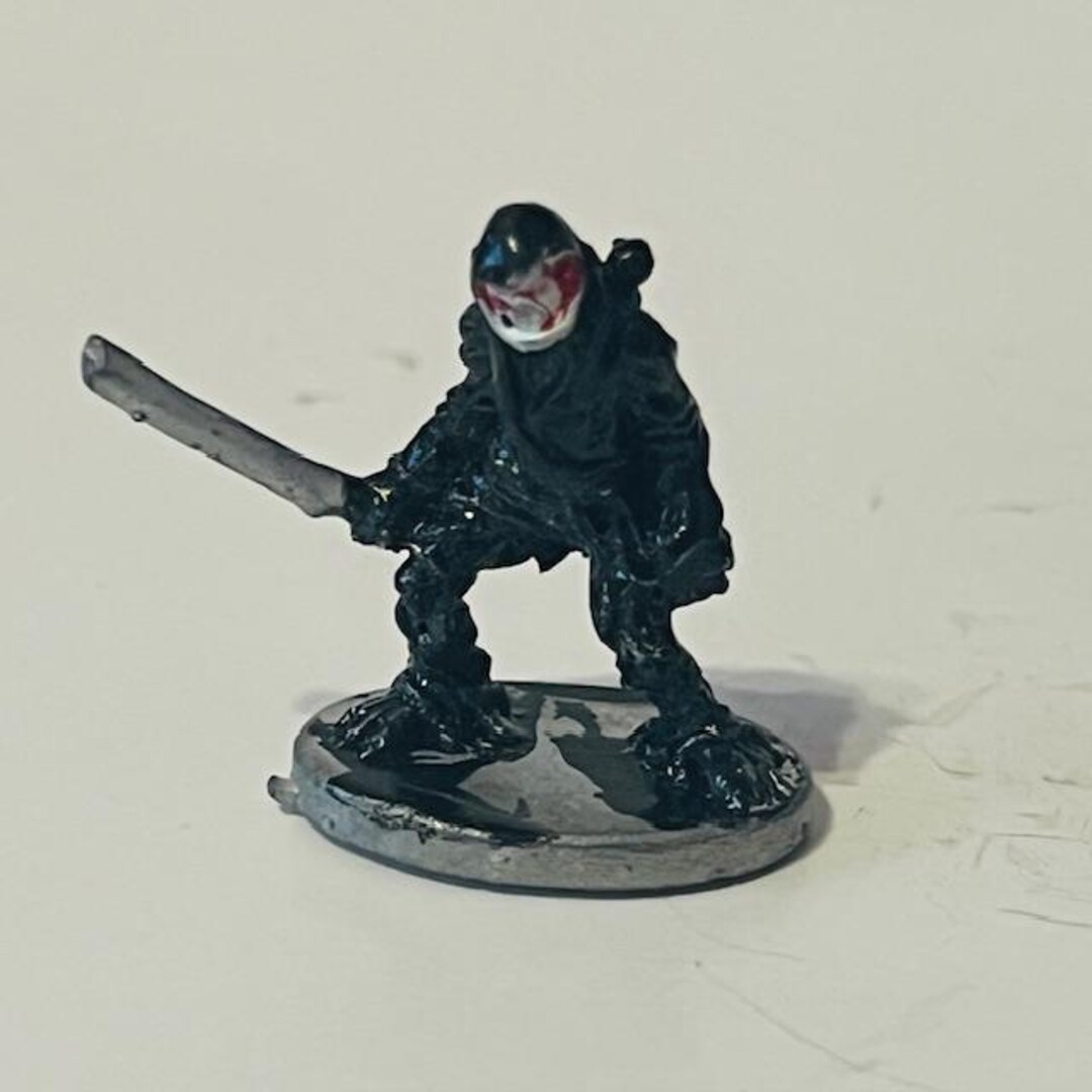 Grenadier Pewter Figure 1985 Skeleton Dungeons Dragons Painted Partha D ...
