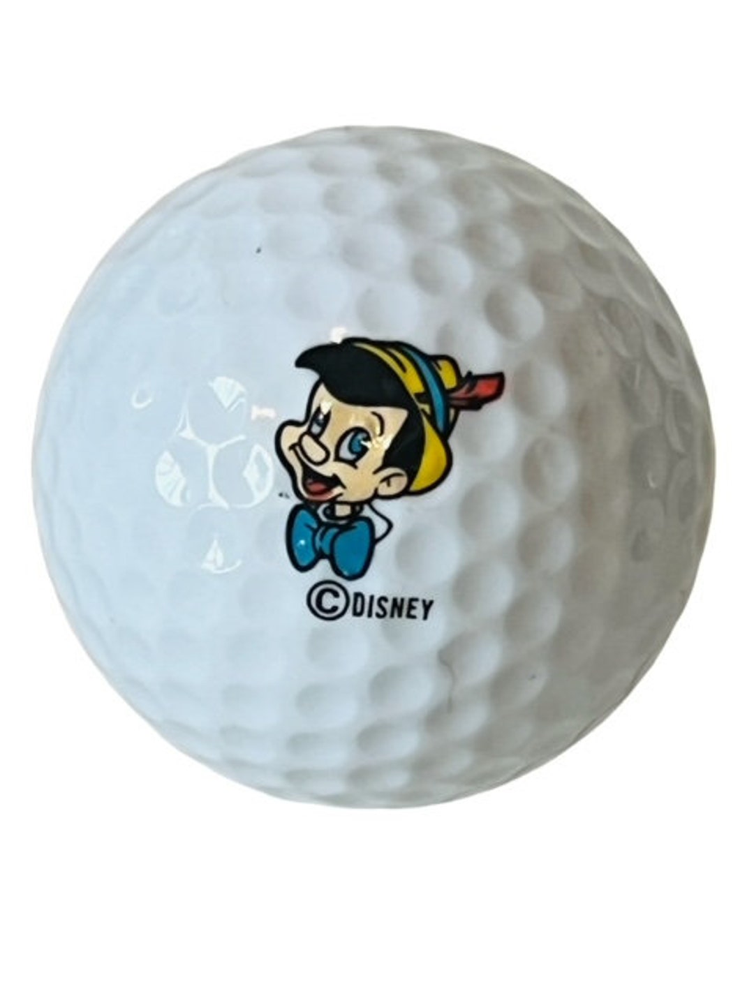 Disney World Golf Ball Theme Park Souvenir Acushnet Surlyn 1960s ...