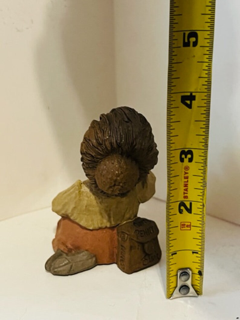 Tom Clark Gnome Figurine Vtg Sculpture Elf SIGNED Cairn Aunt Penny Gift ...