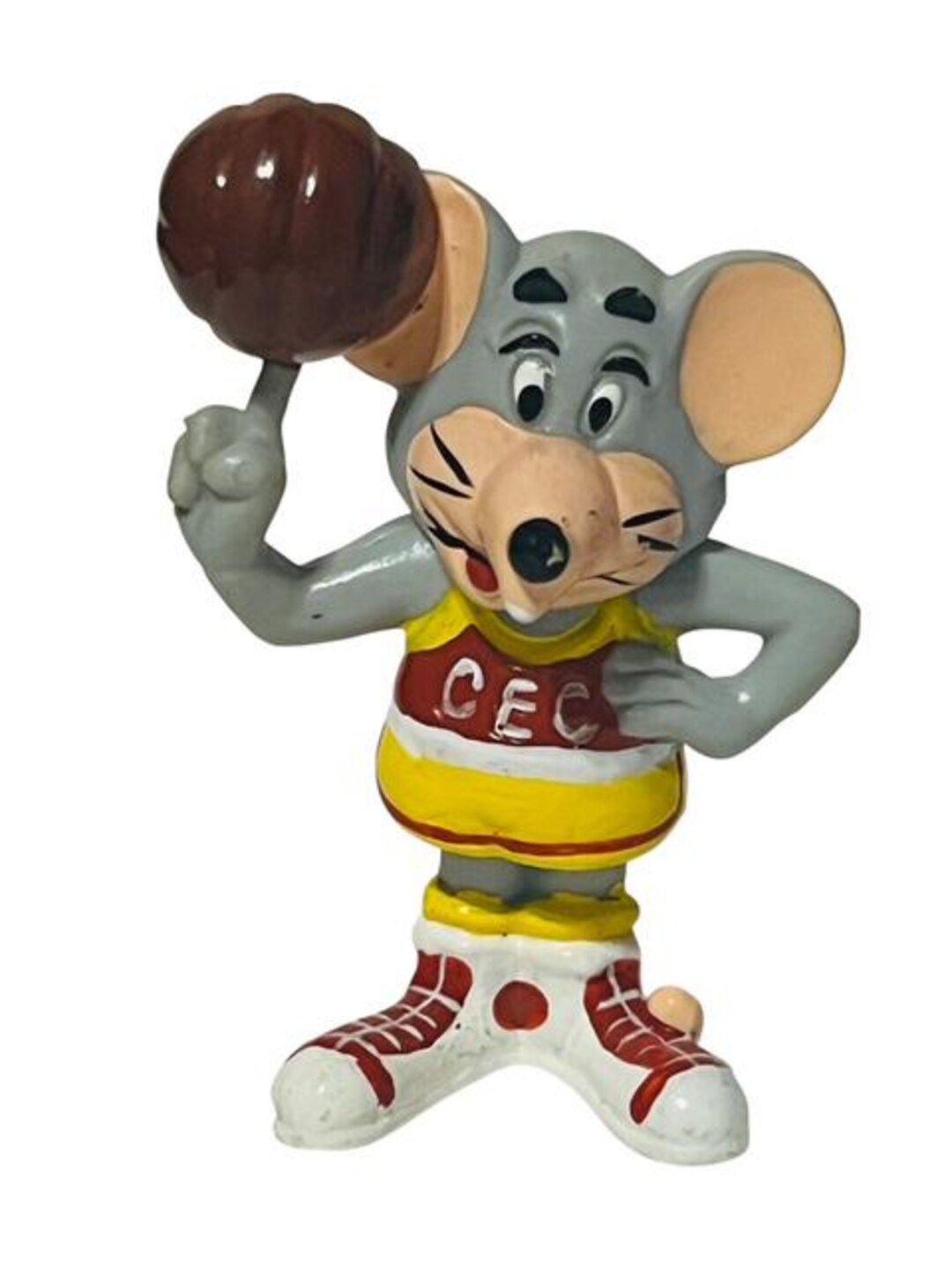 Chuck E Cheese Figure Showbiz Pizza Souvenir Game Bank Billy Bob ...