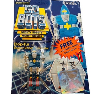 Go Bots Cop-tur Helicopter Gobots UNPUNCHED 1985 Vintage Transformer ...