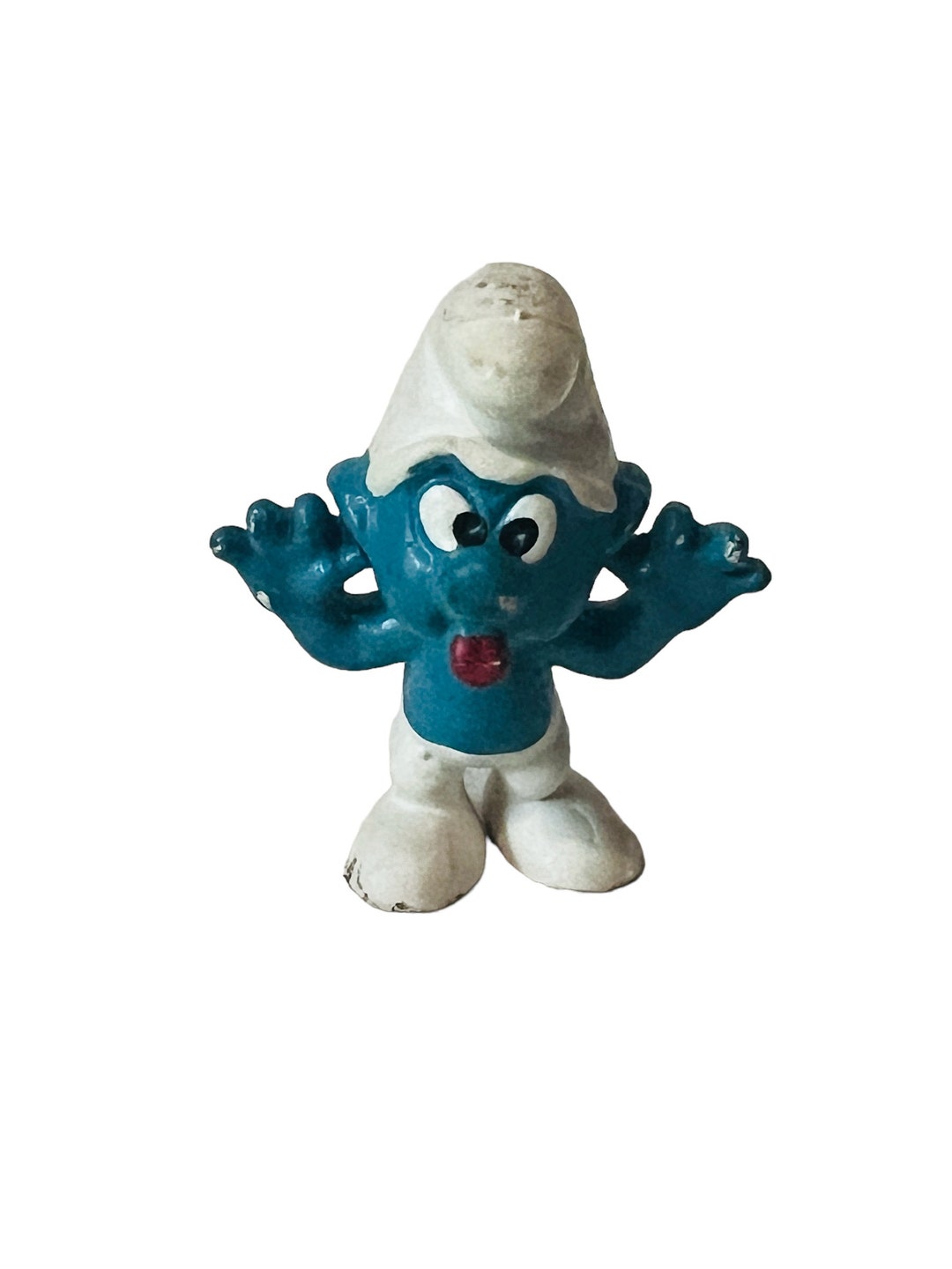 Smurfs Schleich Vtg Toy Figure Peyo Germany Bully 1972 Jokey Joky Peek ...