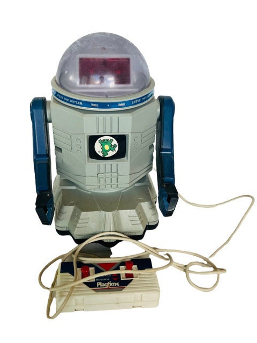 Steve the Butler Robot Remote Control Playtime 1986 Vtg Figure Space ...