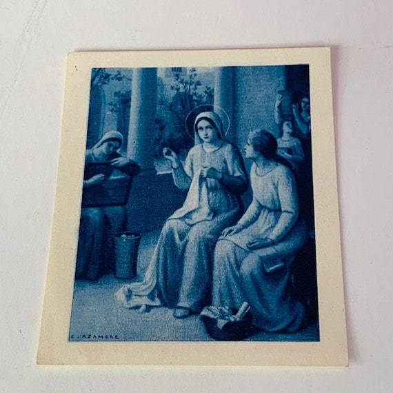 HOLY PRAYER CARD Antique Vintage Paper Ephemera Collectible - Etsy