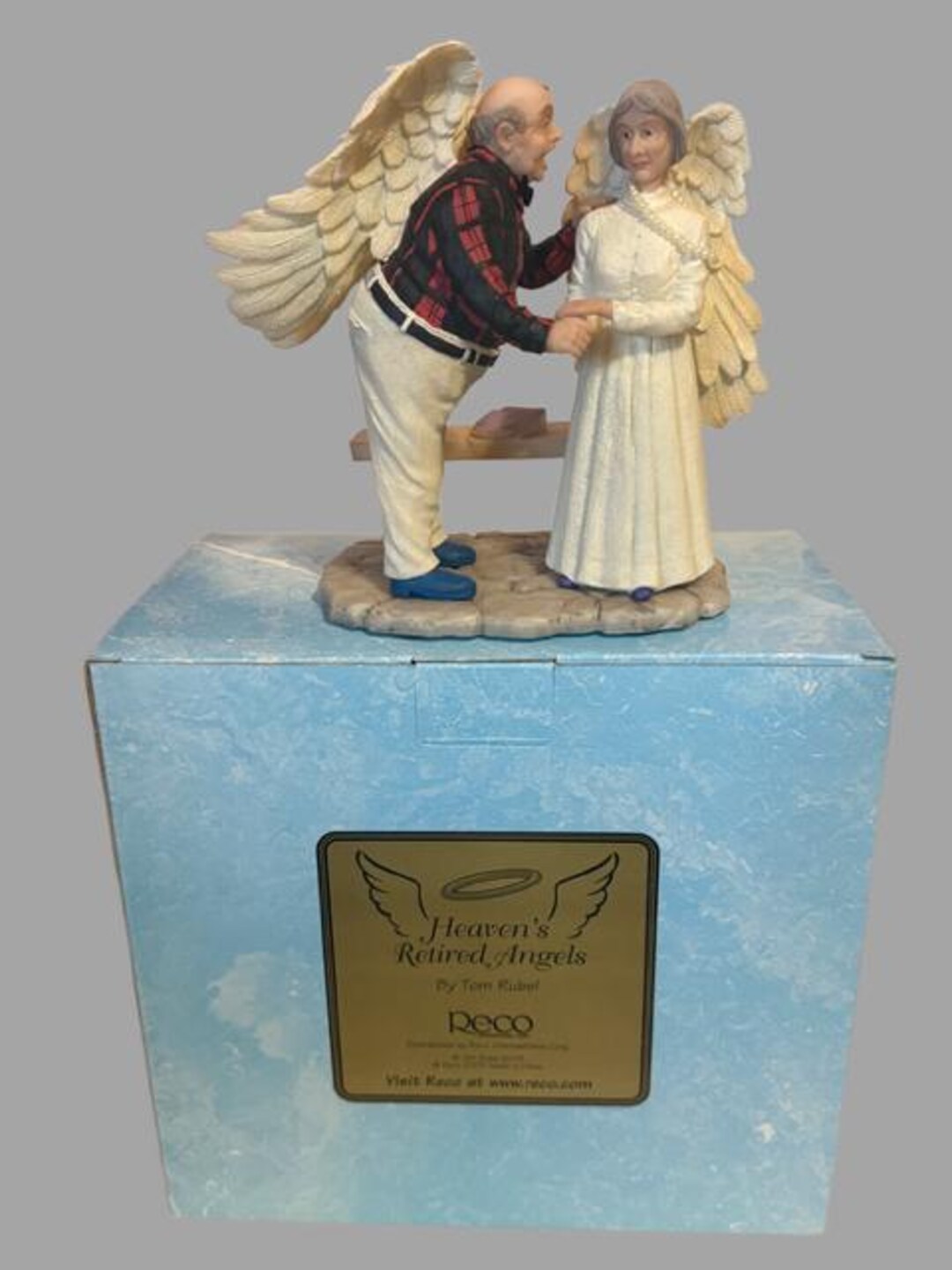 Vintage Heavens Retired Angel Figurine Rubel Studio Grandma Mr so Late ...