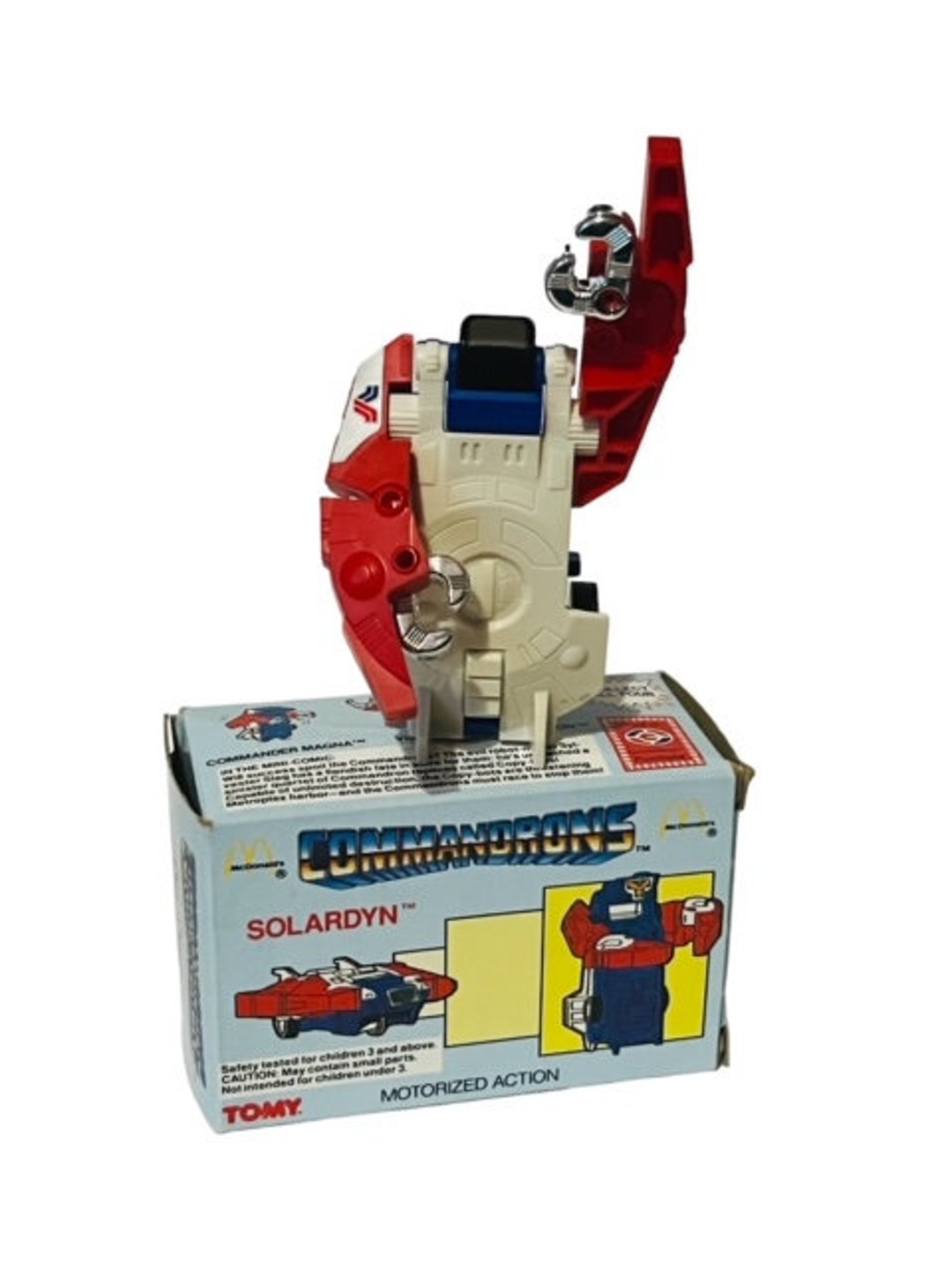 Solardyn Commandrons Transformers Gobot Mcdonalds Tomy Motorized Robo ...