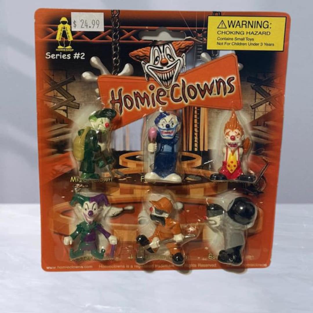 Homies Clowns Toy Figures DGA Lowrider Series #2 MOC Sealed 2003 Jester ...