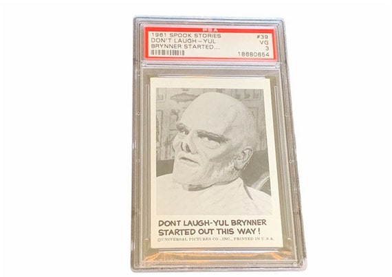 Horror Universal Monsters Trading Card Vintage 1963 Leaf Spook | Etsy