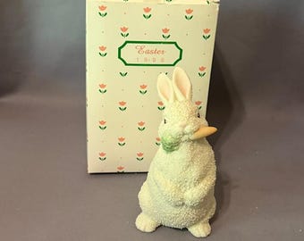 Vintage Snowbunnies Figurine Department 56 Snowbabies Easter Springtime ...