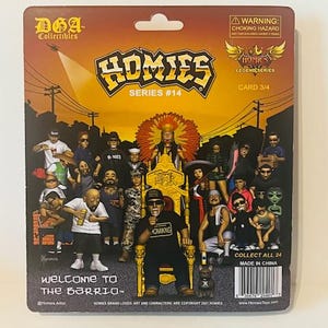 Homies Toy Figures DGA Lowrider Series 14 MOC Sealed Azteca Raton Toro ...