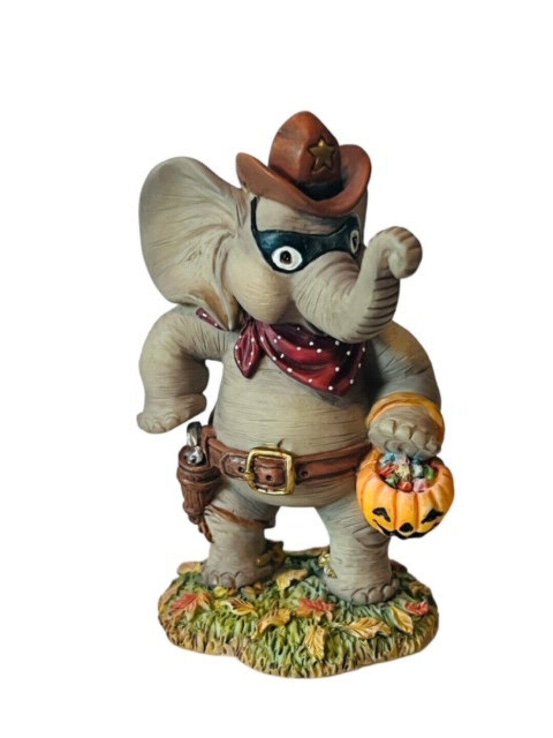 Elephant Figurine Hamilton Collection Pals Month Anthropomorphic ...