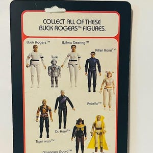 Tiger Man Buck Rogers Action Figure Toy 1979 Mego Dille MOC Sealed 25th ...