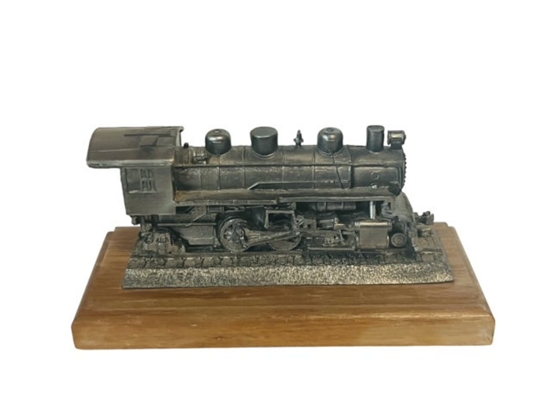 Michael Ricker Pewter Train Locomotive Model Figurine Railroad Display ...